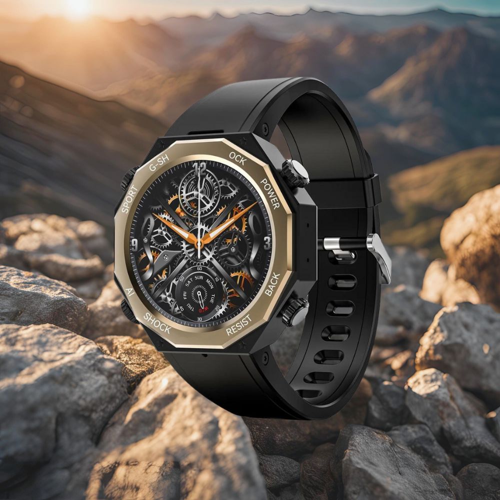 Indestructible Smart Fitness Wrist Watch – Full Health Monitoring, Ste ...