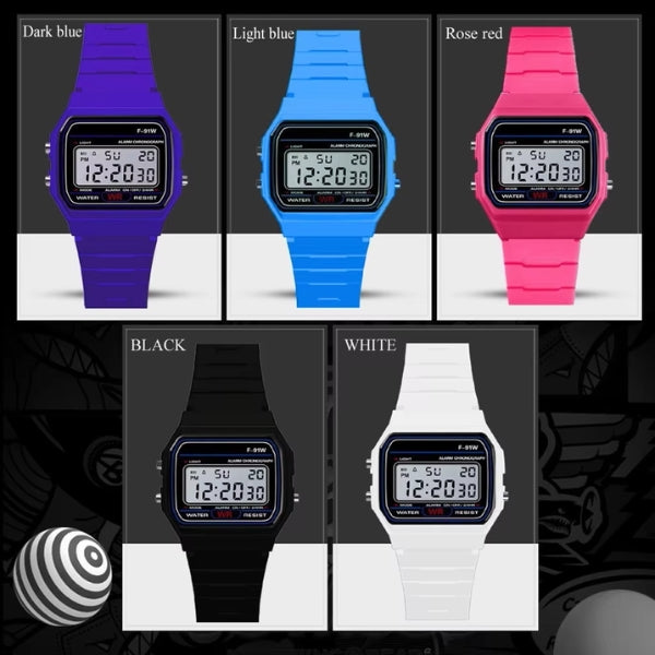 Stylish Digital Watch - Shock Resistance and Waterproof Analog Watch P ...